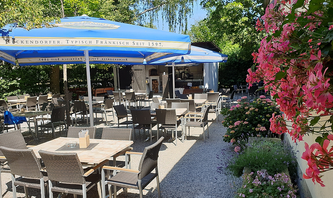 Biergarten – Restaurant "bei Peppo"